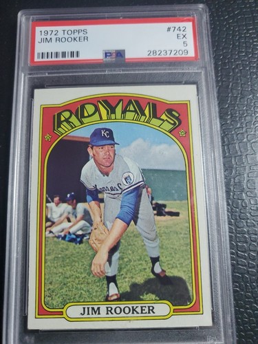 1972 Topps Jim Rooker Psa 5 | eBay