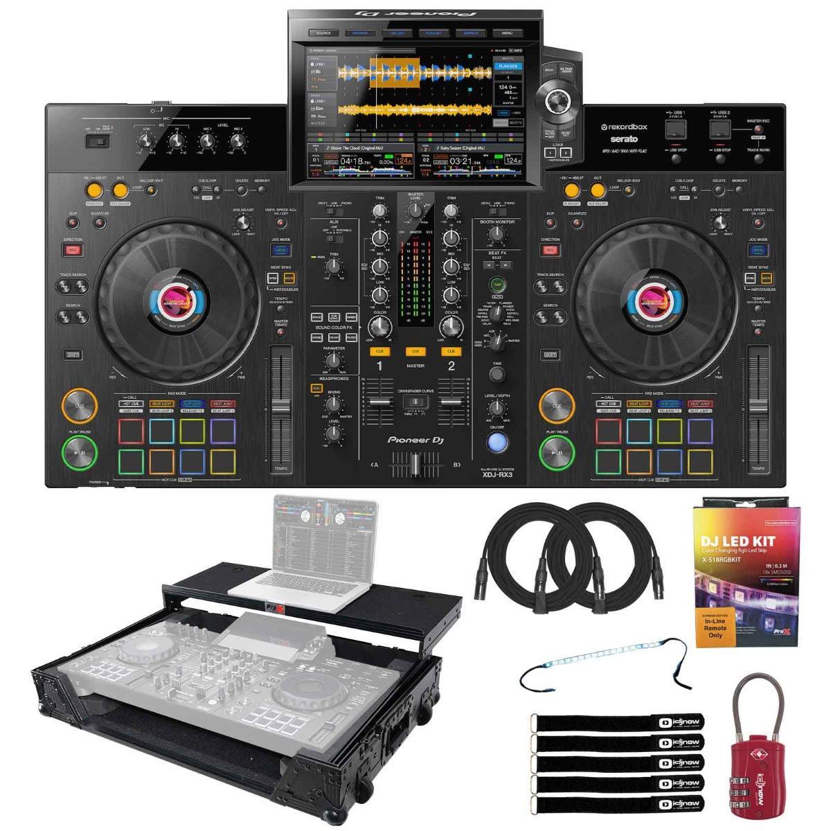 Pioneer DJ XDJ-RX3 All-In-One Rekordbox Serato DJ Controller System ...