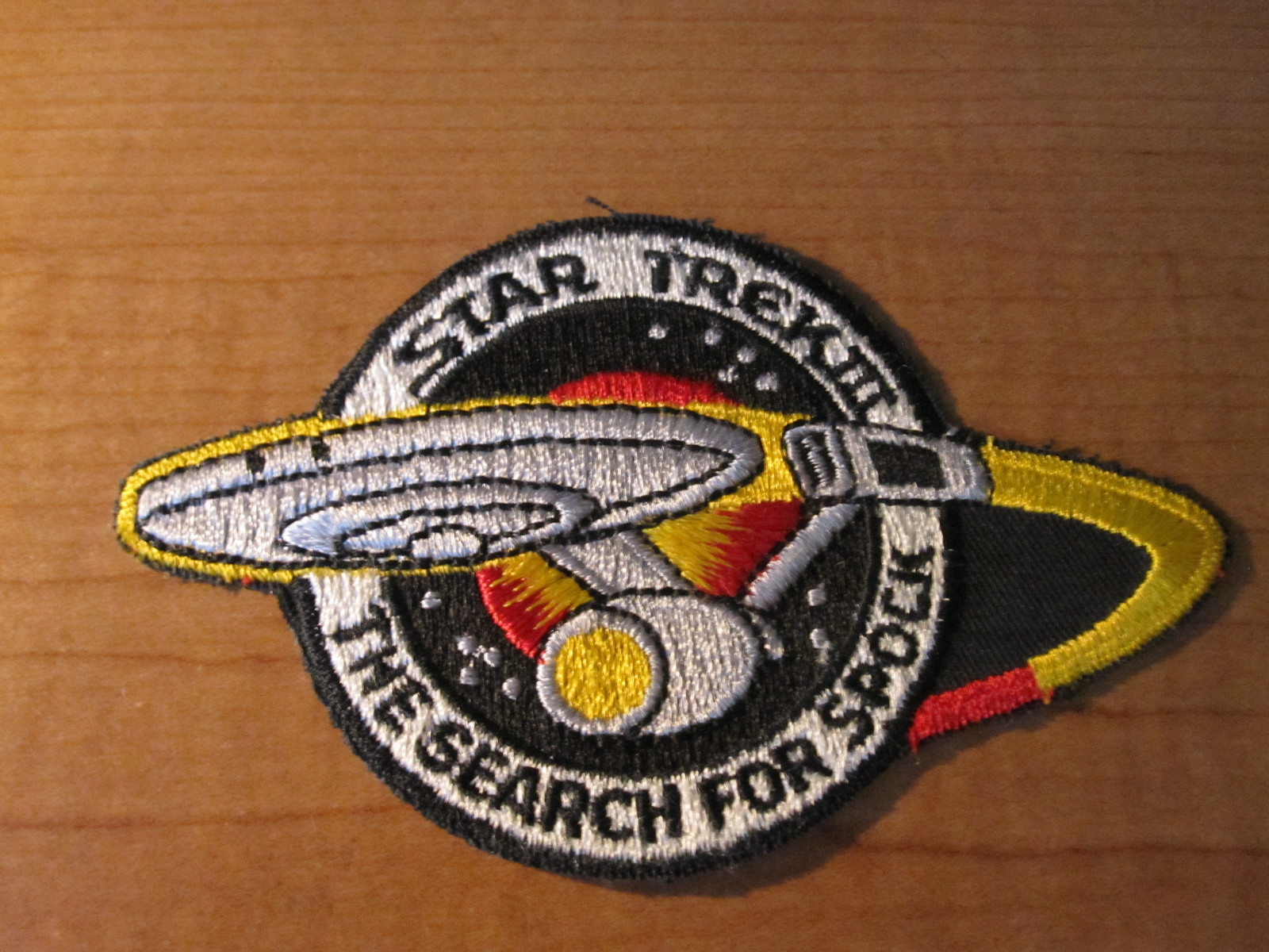 STAR TREK III The Search for SPOCK Embroidered Cloth PATCH | eBay