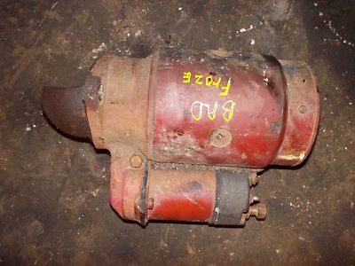 Farmall 460 560 IHC tractor original 12V starter w/ good drive head | eBay