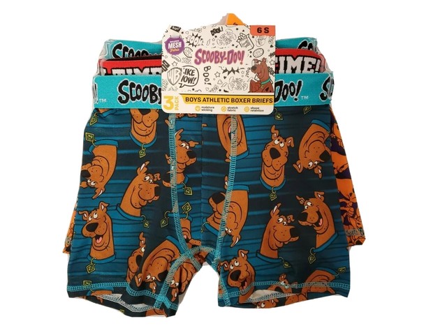 Boys Scooby Doo Boxer Briefs 3 PK XS (4) for sale online | eBay