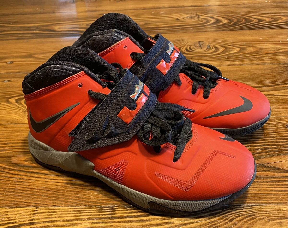 Lebron Soldier 7 Red Nike LeBron Zoom Soldier 7 'Kay Yow' 599264 600