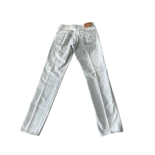 1990s LEVIS Red Tab Acid Stonewash Grey Vintage Button Fly Jeans Size ...