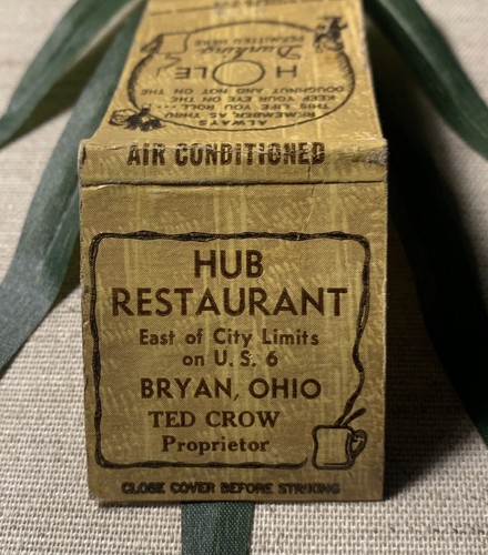 Bryan Ohio ~ The Hub Restaurant ~ Proprietor Ted Crow ~ Donut Hole ...