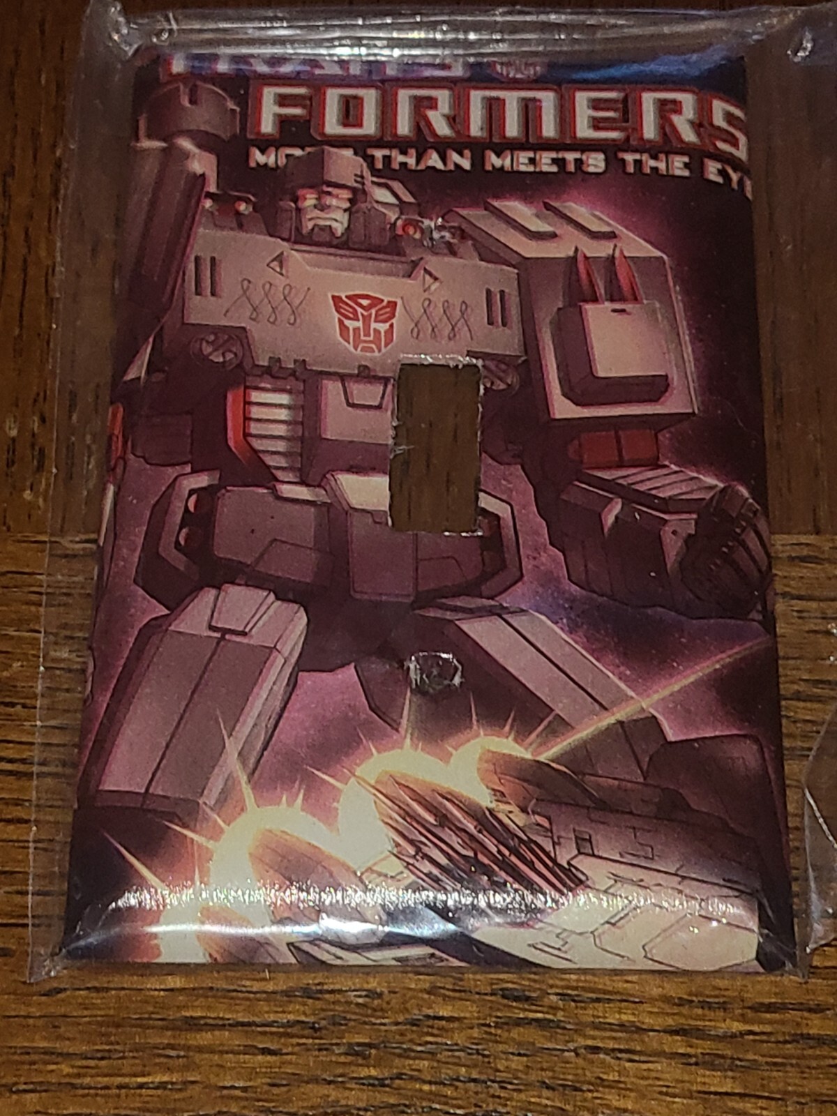 TRANSFORMERS MEGATRON LIGHT SWITCH PLATE | eBay