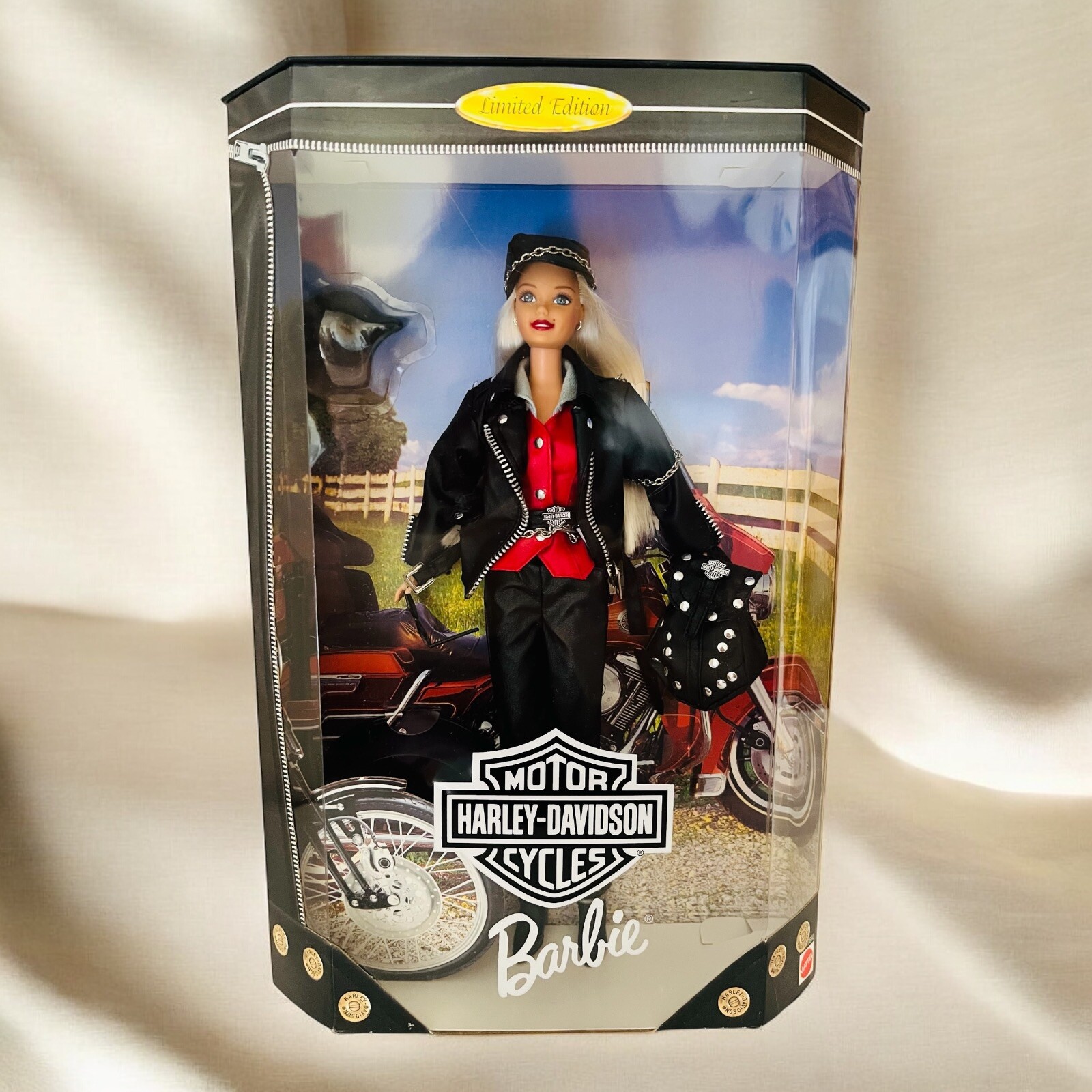 1997 BARBIE HARLEY-DAVIDSON Motorcycles Doll Collector Edition #17692 ...