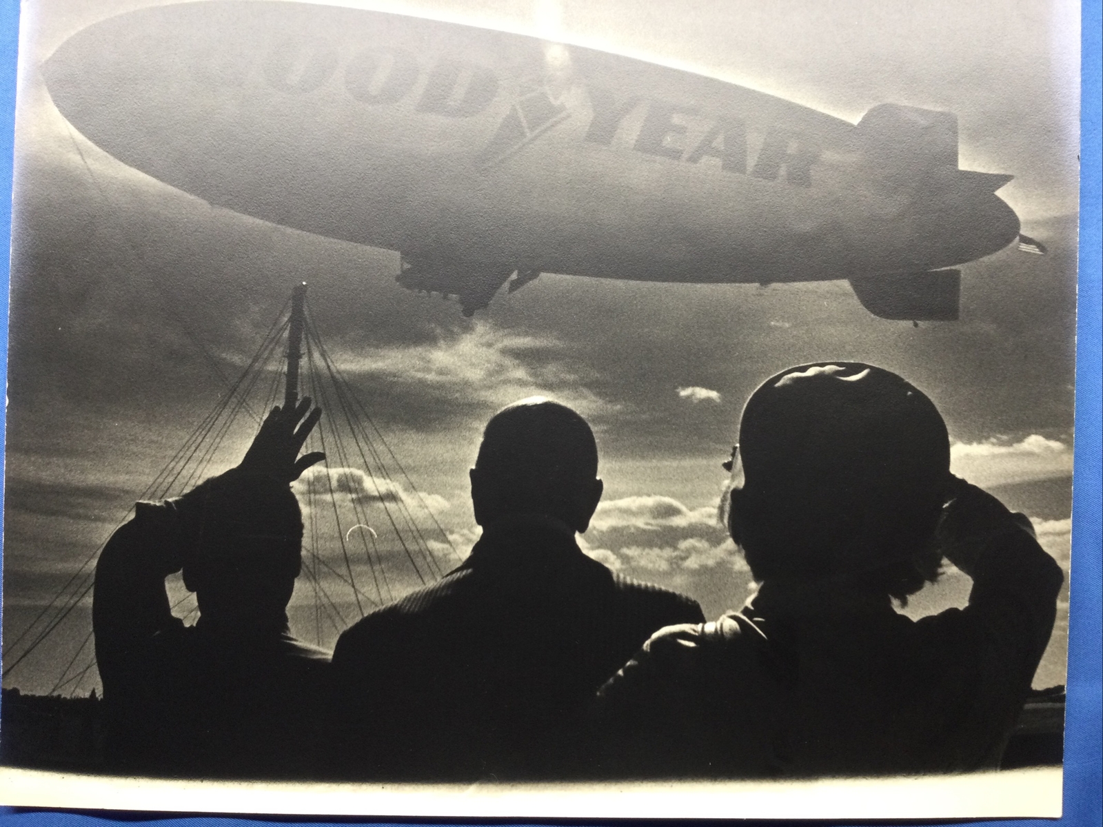 JOHN WALTHER - MIAMI HERALD PHOTOGRAPHER - GOODYEAR BLIMP Vintage Photo ...