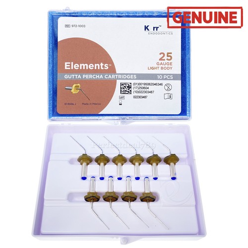 Gauge 25 Dental Endo Sybron Gutta Percha Light body for Elements ...