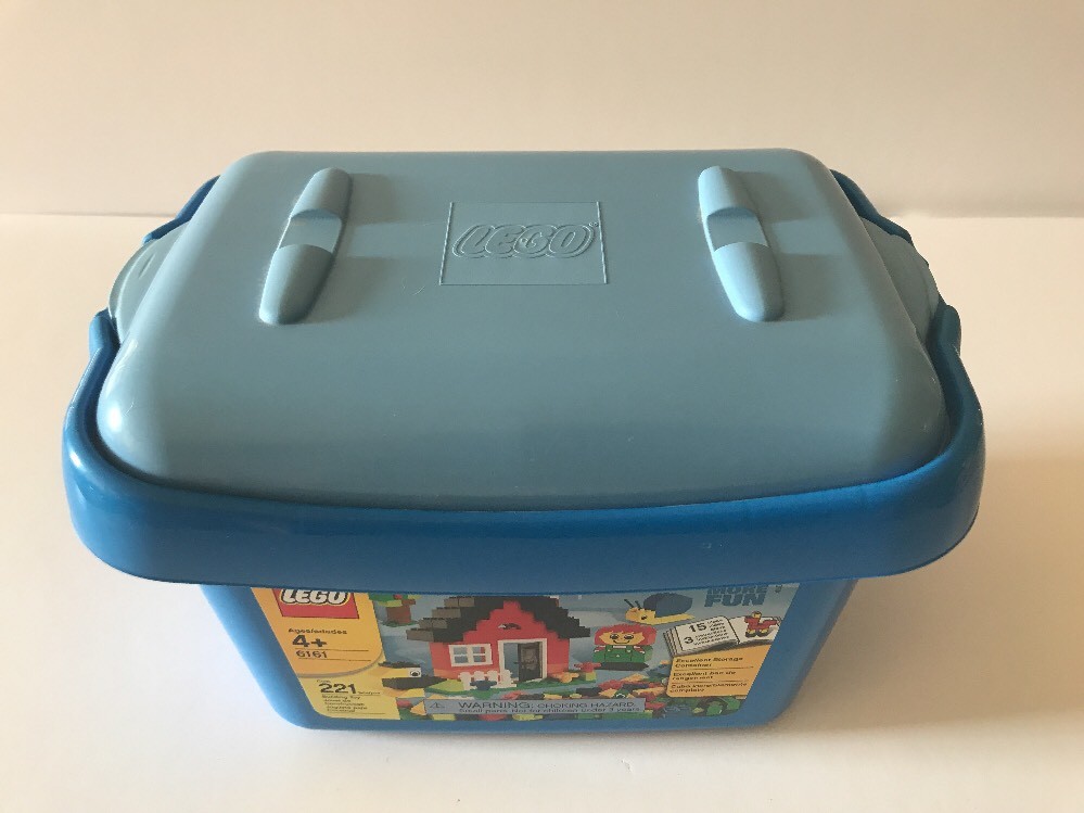 LEGO 6161 BRICK BOX 2007 MAKE AND CREATE STORAGE BOX BUILDING CLASSIC ...
