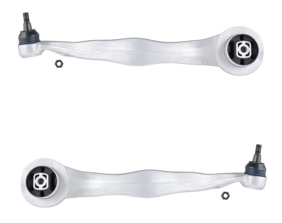 Pair Set of 2 Front Lower Rearward Suspension Control Arms TRW For Audi ...