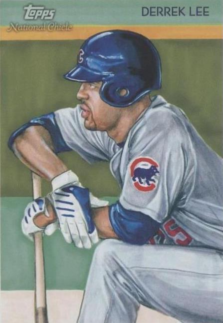 2010 Topps National Chicle - Derrek Lee #96 Bazooka Back for sale ...