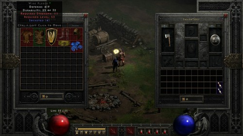 Diablo 2 Resurrected D2R: 4 Open Socket / 419 Defense-Wire Fleece PC | eBay