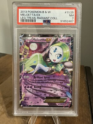 Pokémon TCG Meloetta EX RC11/RC25 Legendary Treasures Ultra Rare Holo ...