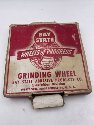 Vintage NOS BAY STATE Valve Grinding Stone No CS-613 6x3/4x1 | eBay
