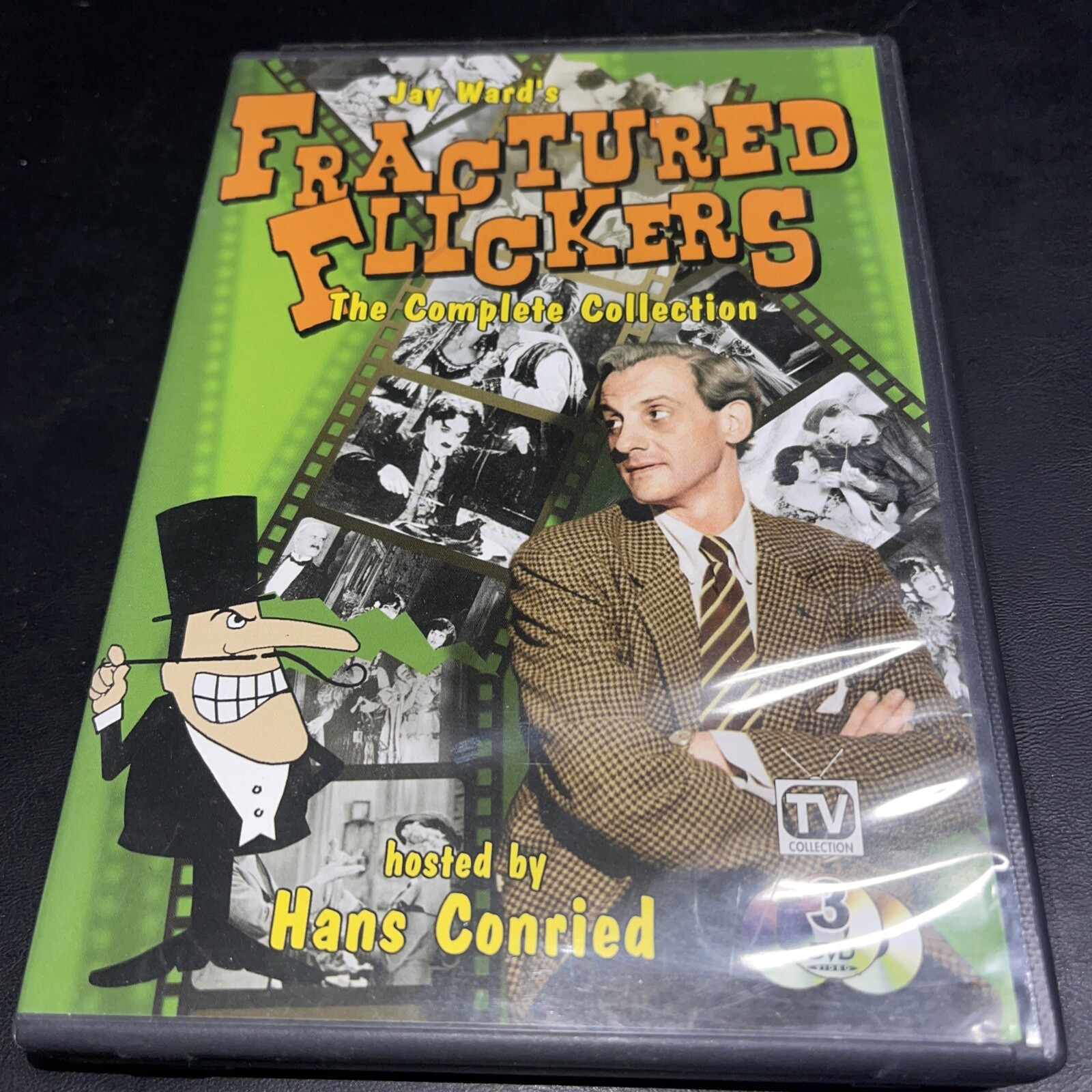 Fractured Flickers (DVD, 2004) Complete Collection 3-DVD Set Black ...