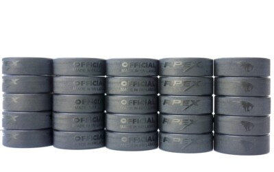 New Apex Ice Hockey Game Pucks Bulk - 50 count Official 6oz | eBay