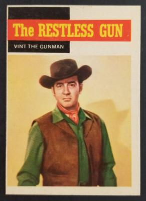 Restless Gun 1958 Western TV Show Topps Card #54 (NM) | eBay