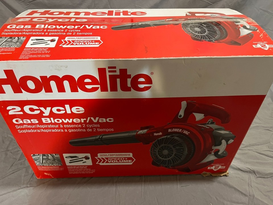 Homelite 150 MPH 400 CFM 26cc Gas Handheld blower / Vacuum | eBay