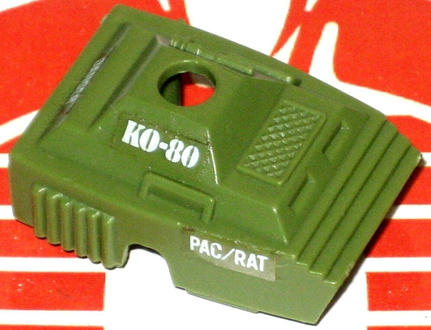 GI Joe Vehicle PAC RAT Machine Gun Turret Top w No Radar Dome 1983 ...