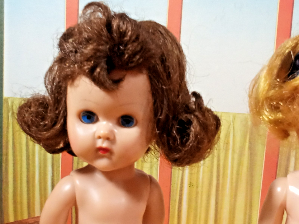 Vintage Vogue Ginny Muffie Ginger Clothing Accessories Walker Doll "Fun ...