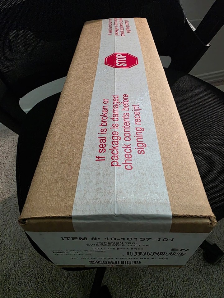 POKEMON TCG DESTINED RIVALS SV10 FACTORY SEALED Authentic 6 BOX BOOSTER ...