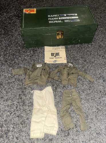 Vintage GI Joe 1964 Lot With Footlocker, Accessories, Clothing | eBay
