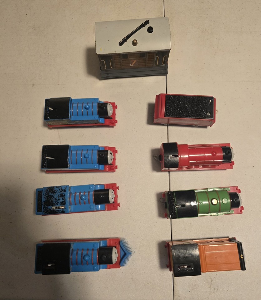 9 Piece thomas and friends trackmaster lot - Untested Free Shipping ...