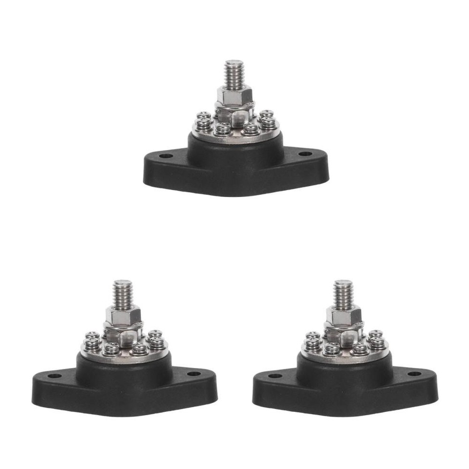 Automotive Bus Bar: Power And Ground Distribution M10 Stud - 8-Way ...