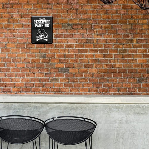 East Carolina University Pirates ECU Metal Parking Sign, Carbon Fiber ...