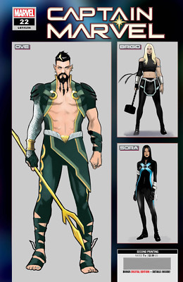 Captain Marvel #22 2nd Print Variant (11/18/2020) Marvel | eBay