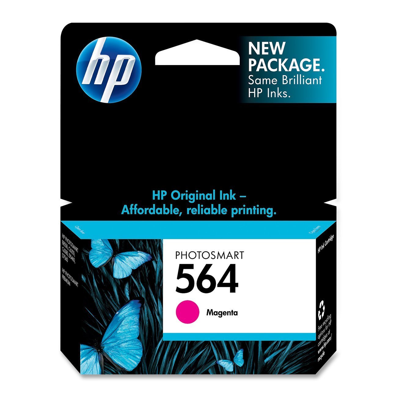 GENUINE NEW HP 564 Magenta Ink Cartridge for HP Officejet 4610 4620 ...