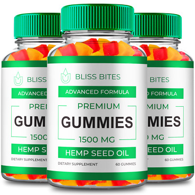 Bliss Bites Gummies - Official Formula (3 Pack) | eBay