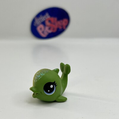 MINI SPLASHINA LEMONGLOW DOLPHIN FISH #5 - Littlest Pet Shop - Hasbro ...
