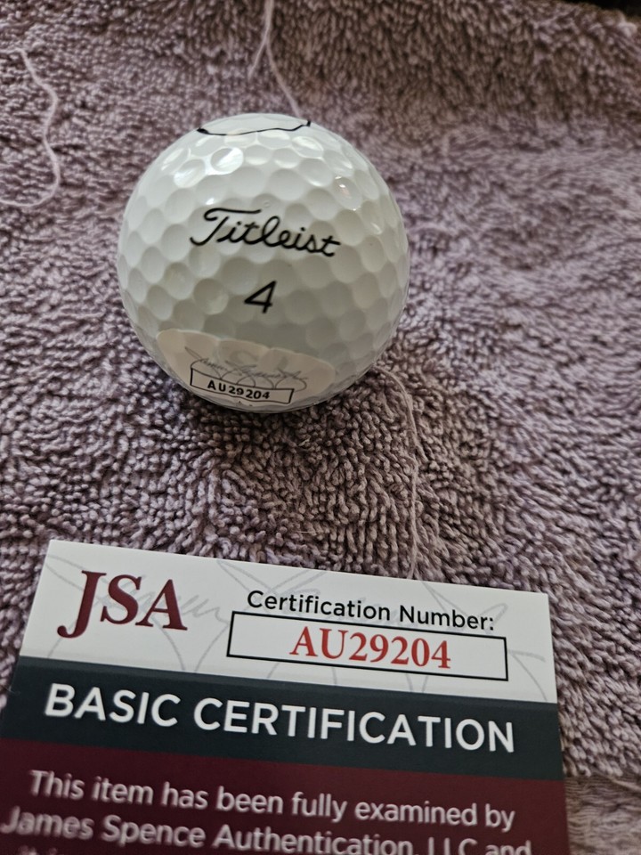 Adam Scott hand signed Augusta ANGC Masters logo golf ball US OPEN PGA ...