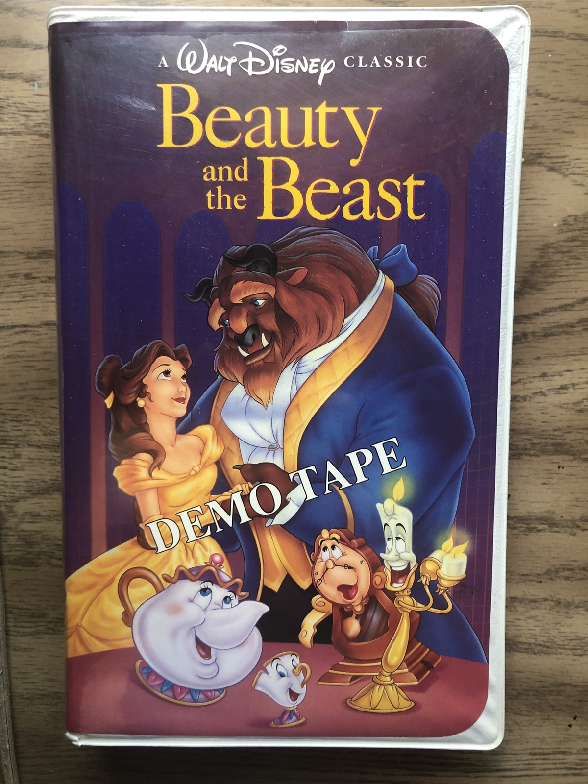 DEMO TAPE! Beauty And The Beast VHS 1992 Walt Disney's Black Diamond ...