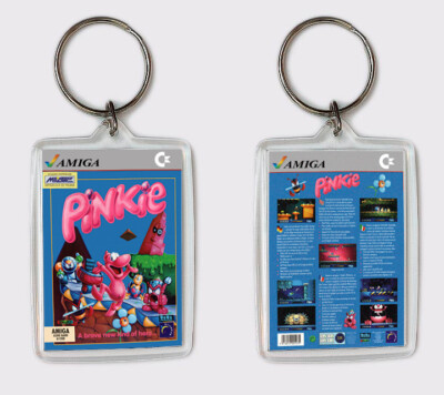 PINKIE COMMODORE AMIGA LLAVERO KEYRING | eBay