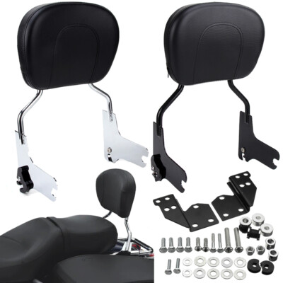 For 97-08 Harley Touring FLT Passenger Backrest Sissy bar / Docking ...
