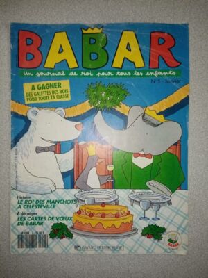 Babar nº 5 / Janvier 1992 | Bon état | eBay