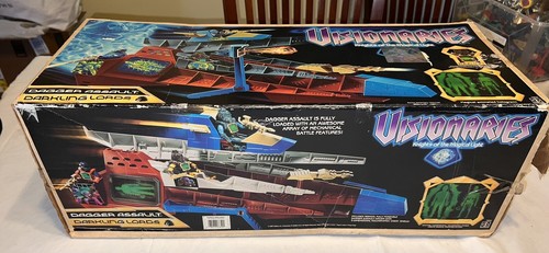 Vintage 1987 Hasbro Visionaries Dagger Assault Vehicle Original Box ...