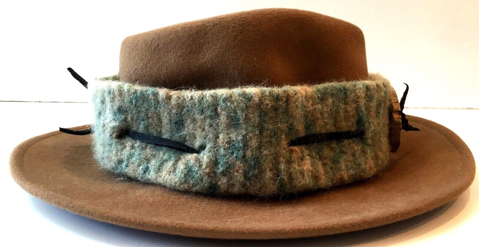 100% Wool Lite Felt Packable Hat, Made USA, Water Rep… - Gem