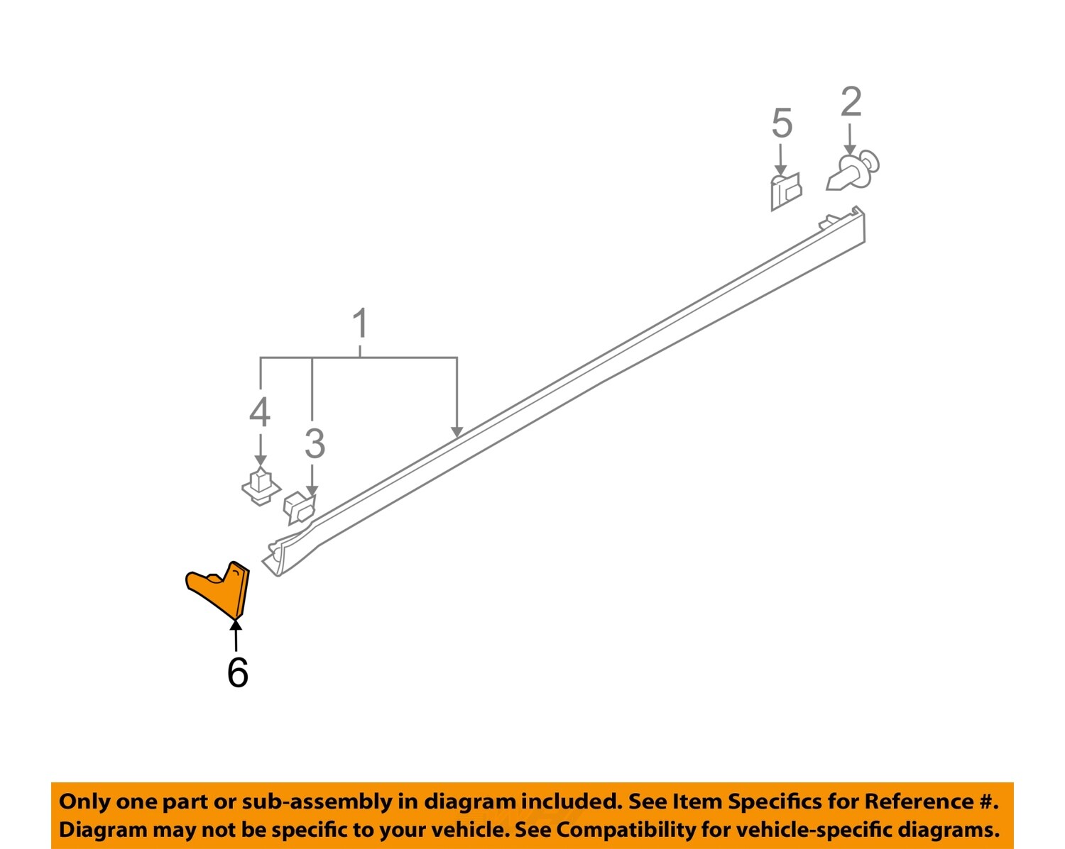 KIA OEM 07-09 Spectra Exterior-End Cover Left 877561L000 for sale ...