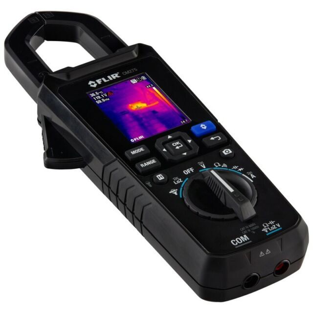 Flir CM275 Thermal Imaging AC/DC Clamp Meter Data Logger With Bluetooth ...