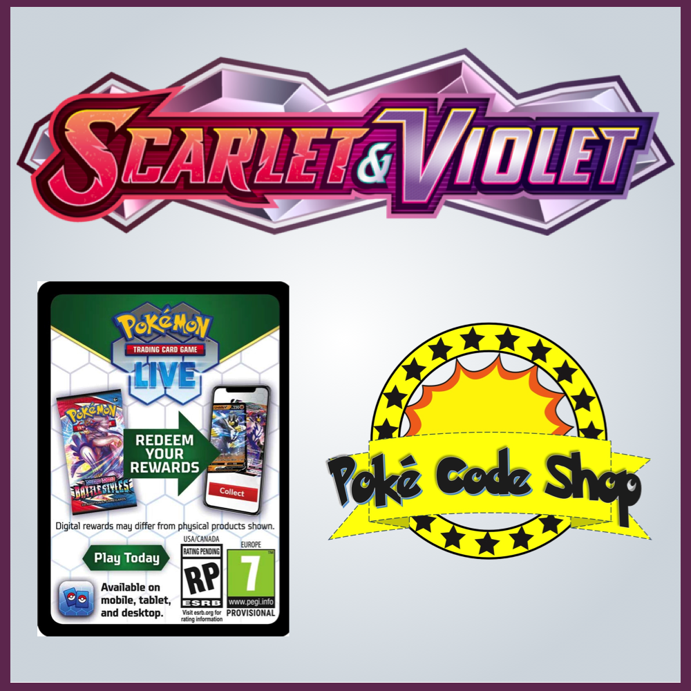 100 x Pokemon Live Online Booster TCGO Codes SV SwSh S&M XY Code Mix ...