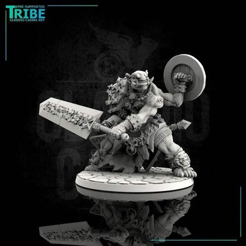 Figurine abomination Orc Troll à 3 bras - Donjons et dragons - claudio ...