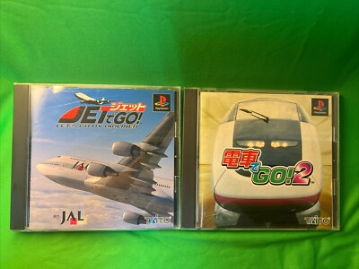 Playstation 1 NTSC-J Game - Jet De Go, Densya De Go 2, Lot Of 2 | eBay