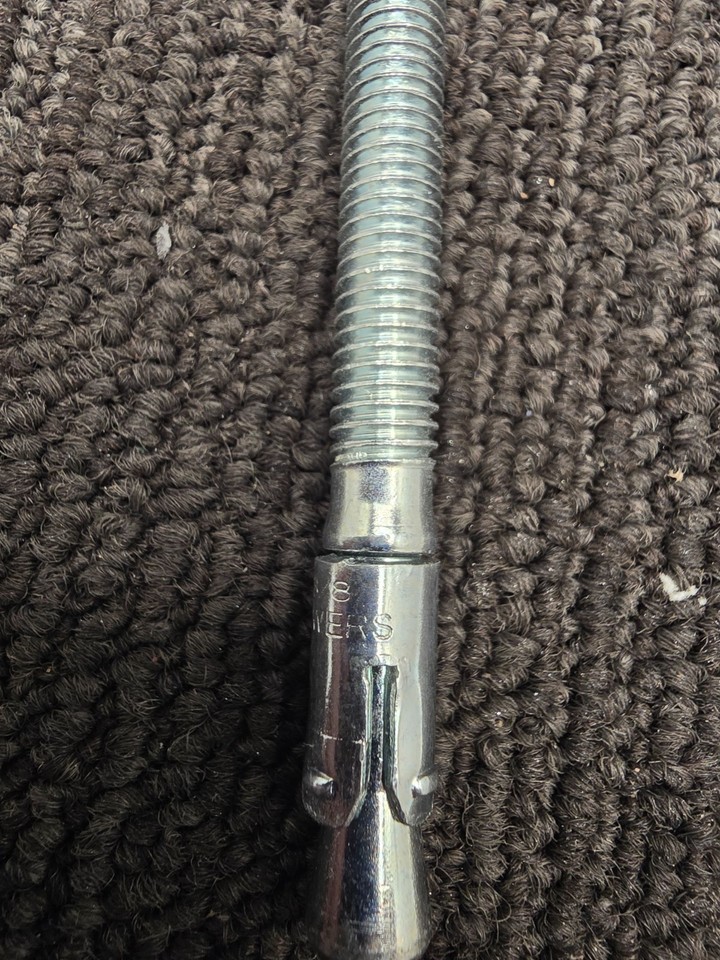 (QTY 50) Powerpro 371932: Power Stud Wedge Anchor SD1 Zinc 3/8" x 3-3/4 ...