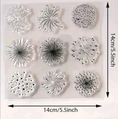 Fireworks clear stamps Fourth of July card Fast Free Ship | eBay