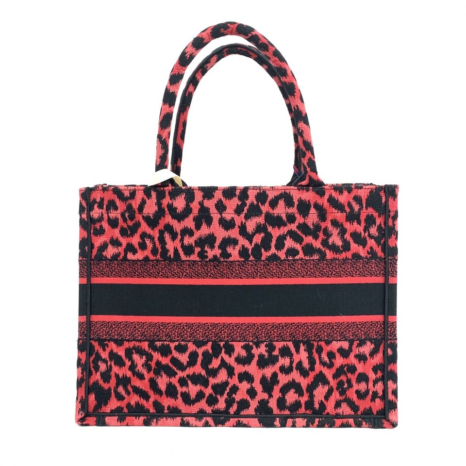 Dior Canvas Bags Leopard Print Handbag C1367593063 | eBay