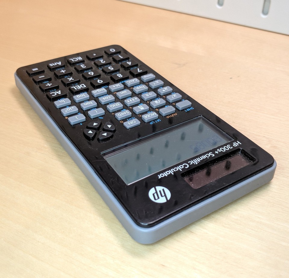 WORKING Solar HP 300s+ Scientific Calculator with Case Cover, Solar ...