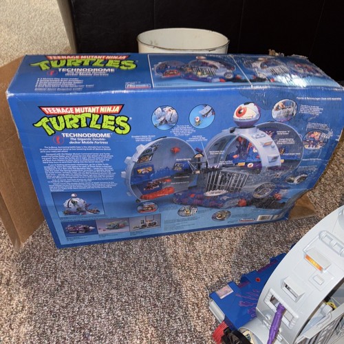 Teenage Mutant Ninja Turtles Vintage Technodrome Mobile Fortress TMNT ...